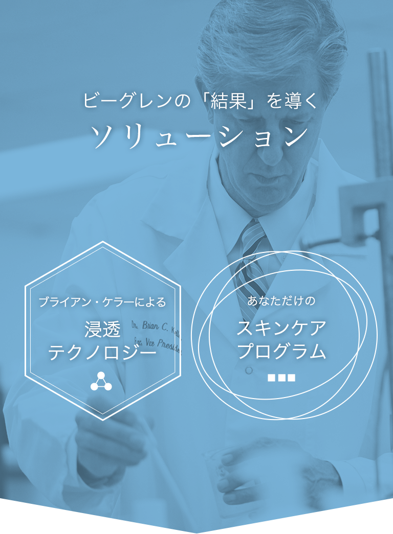 ブランドページ | スキンケア化粧品・サイエンスコスメのビーグレン（b.glen）